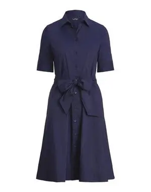 Ralph Lauren Cotton-blend Shirtdress - Midnight Blue