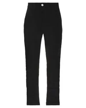 High Crepe Tapered Pants - Black