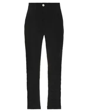 High Crepe Tapered Pants - Black
