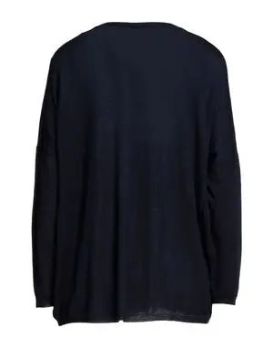 ARAGONA Midnight Merino Wool Sweater - Blue