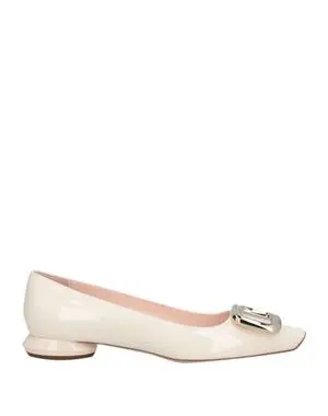 ROGER VIVIER Ballerina Flats - Ivory