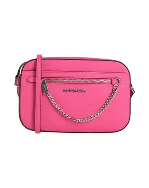 Michael Kors Leather Camera Bag - Pink