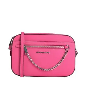 Michael Kors Leather Camera Bag - Pink