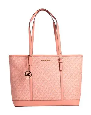 Michael Kors Logo-Print Tote Salmon Pink