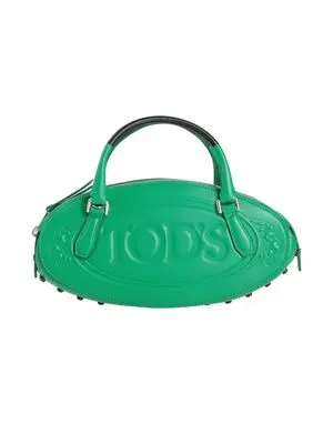 TOD'S Handbag Leather Green