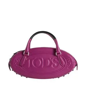 TOD'S Handbag Leather - Purple