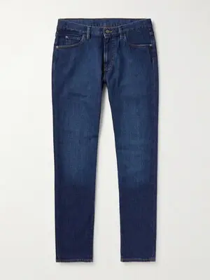 Men's Blue Slim Jeans