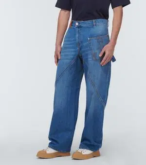 JW Anderson Twisted Wide-leg Jeans