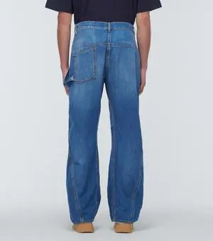 JW Anderson Twisted Wide-leg Jeans