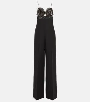 Stella Mccartney Sangallo Bustier Jumpsuit In Black - 18