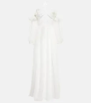 Giambattista Valli Off-the-shoulder Silk Gown