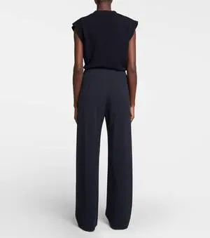 Vince High-rise Crêpe Pants