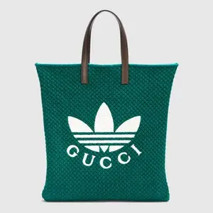 Gucci Adidas X Medium Tote Bag Fabric - Green | Editorialist