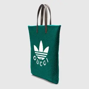 Gucci Adidas X Medium Tote Bag Fabric - Green | Editorialist