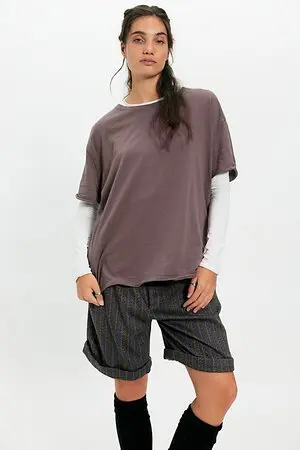 Free People Boxy Oversized T-Shirts