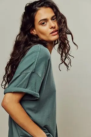 Free People Free People We The Free Nina Tee Topiary