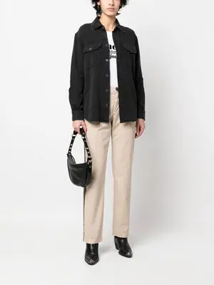 Zadig&Voltaire Logo-embroidered Shirt