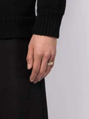 Tom Wood Peaky Rectangle Band Ring