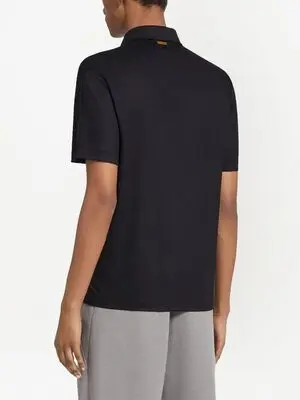 Zegna High Performance Wool Polo Shirt
