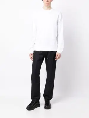 Dunhill Logo Detail Long Sleeve Sweatshirt