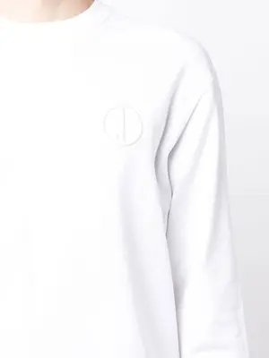 Dunhill Logo Detail Long Sleeve Sweatshirt