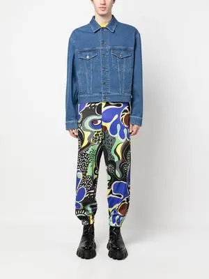 Moschino Embroidered Denim Jacket