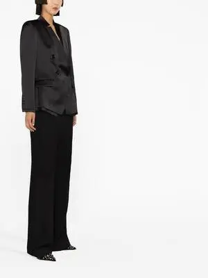 BLANCA VITA Double-breasted Blazer - Black
