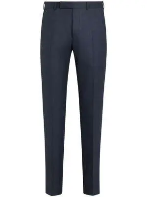 ZEGNA Tailored Wool Trousers