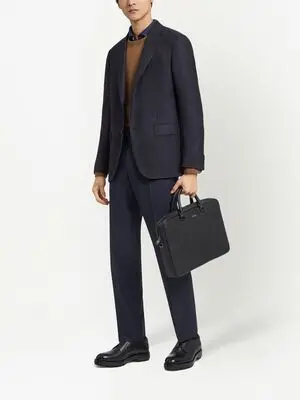 Zegna Tailored Wool Trousers - Blue