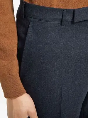 Zegna Tailored Wool Trousers - Blue
