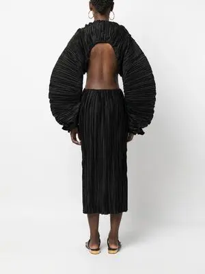 Cult Gaia Akilah Pleated Midi Dre