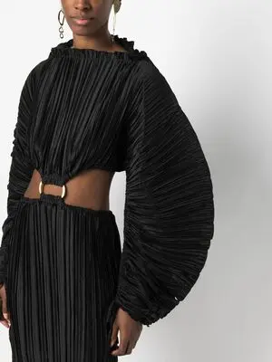 Cult Gaia Akilah Pleated Midi Dre