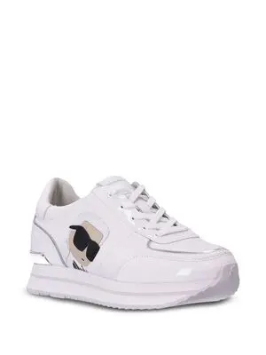 Karl Lagerfeld Patch Detail Low-top Sneakers