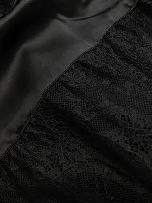 MAISON CLOSE Floral-lace Wrap Dress