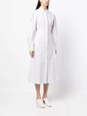 Victoria Beckham Vertical-stripe Shirt Dress