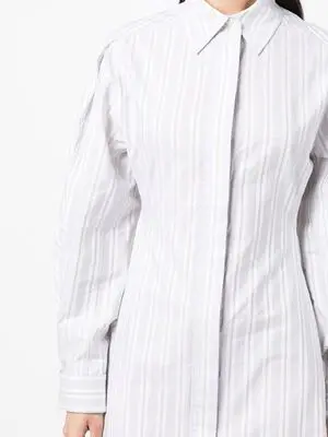 Victoria Beckham Vertical-stripe Shirt Dress
