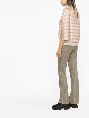 Herno Mock-neck Quilted Puffer Jacket - Pink