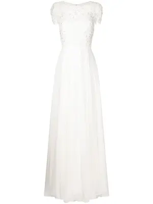 Jenny Packham Albertine Crystal-embellished Gown
