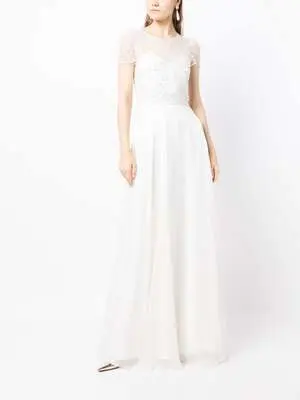 Jenny Packham Albertine Crystal-embellished Gown