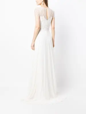 Jenny Packham Albertine Crystal-embellished Gown