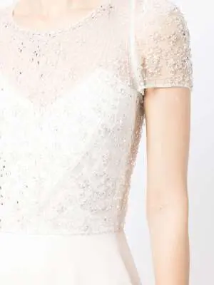 Jenny Packham Albertine Crystal-embellished Gown