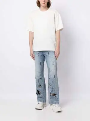 FENG CHEN WANG Phoenix Cut-out Jeans
