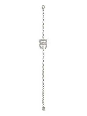 Dolce & Gabbana Dg Logo Chain-link Bracelet - Silver