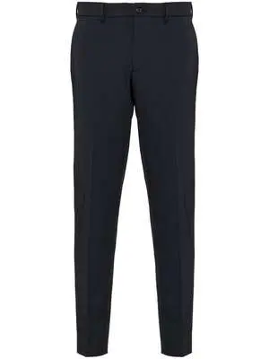 Prada Cropped Tailored Trousers - Black