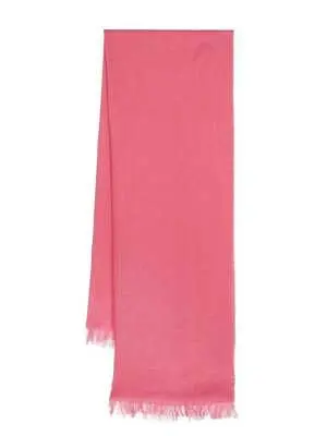FABIANA FILIPPI Frayed Linen-silk Scarf