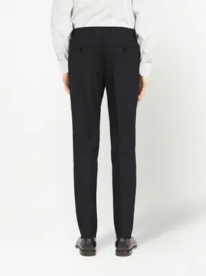 FERRAGAMO Mid-rise Straight-leg Trousers