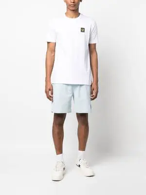 Belstaff Logo-patch Cotton T-shirt - White