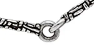 John Varvatos Sterling Artisan Chain Necklace