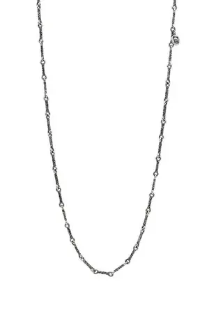 John Varvatos Sterling Artisan Chain Necklace - Silver