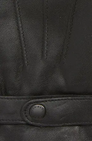 Barbour Burnished Leather Gloves